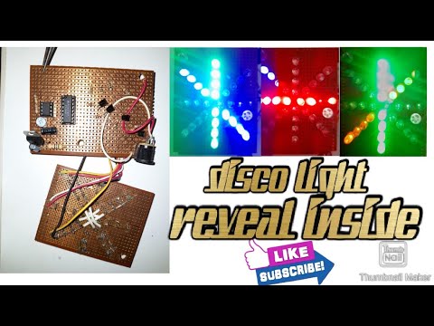 how to make disco light part 2 - YouTube
