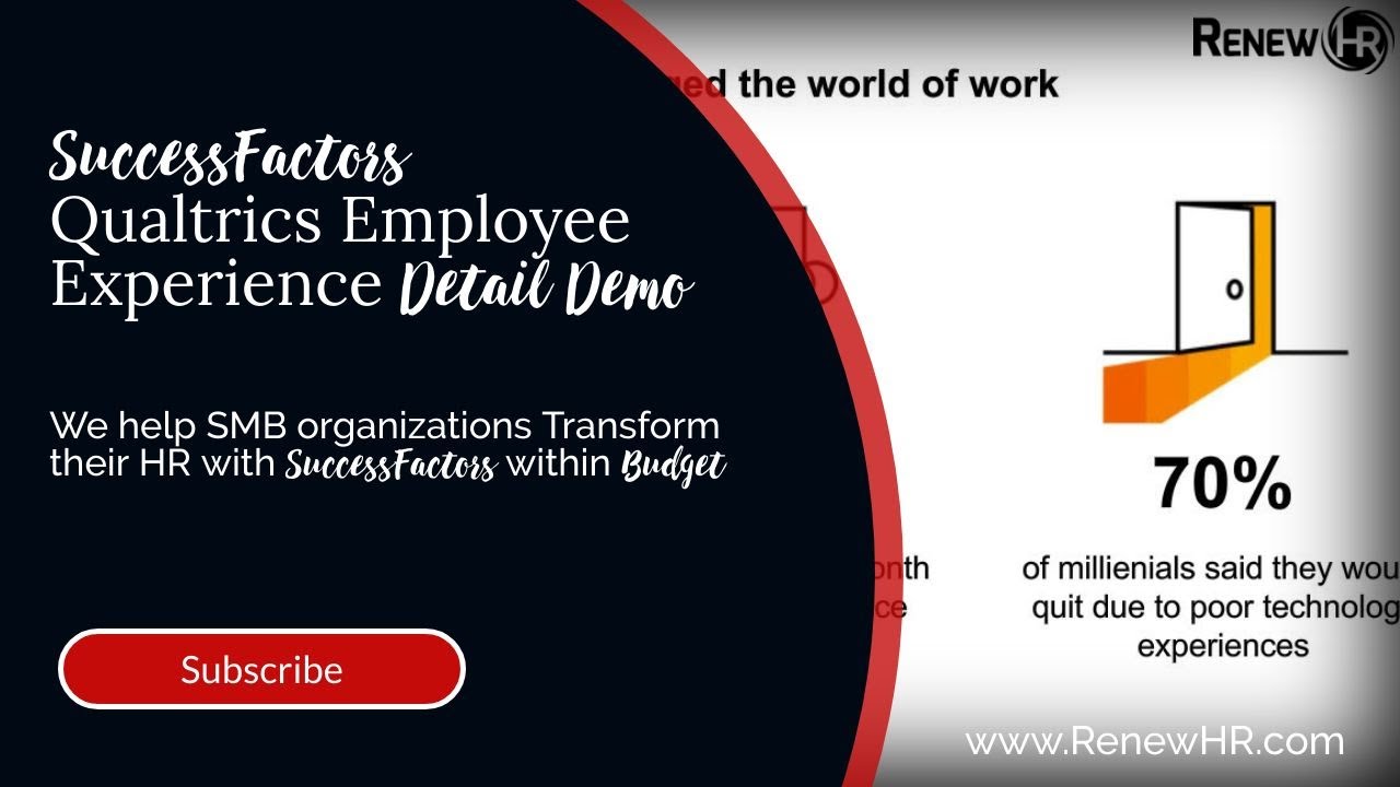 Employee Experience and Org Strategy with Qualtrics and SuccessFactors ...
