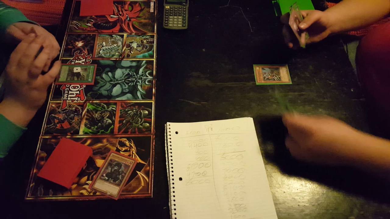 Yugioh Rex Raptor vs Weevil Underwood character deck duel part 2 of 2 ...