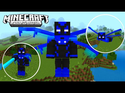 NOVO ADDON DO BESOURO AZUL NO MINECRAFT PE ! - YouTube