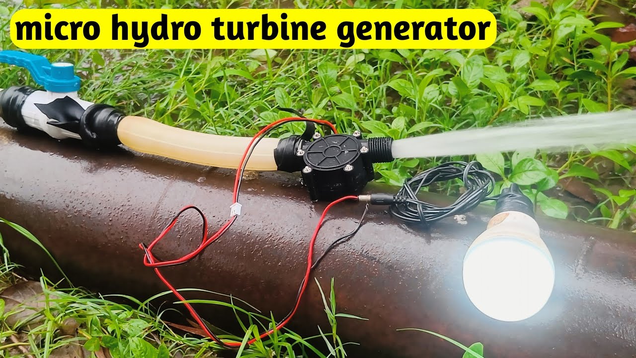 awesome micro hydro turbine generator for free electricity | clean ...