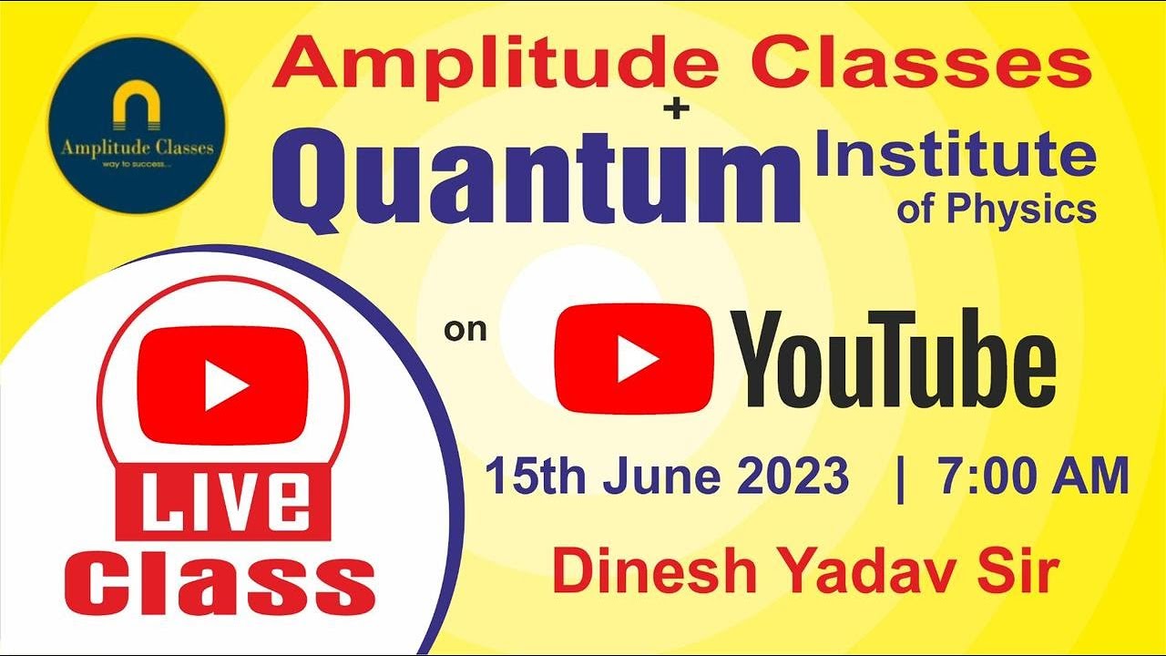 Origin of Quantum Mechanics | Lecture 01| CSIR-NET | IIT-JAM | GATE | JEST | TIFR - YouTube