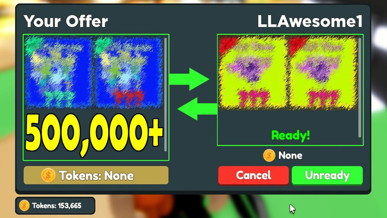 500,000 TOKENS VALUE TRADE?! Insane Trade in Clicker Simulator (Roblox ...