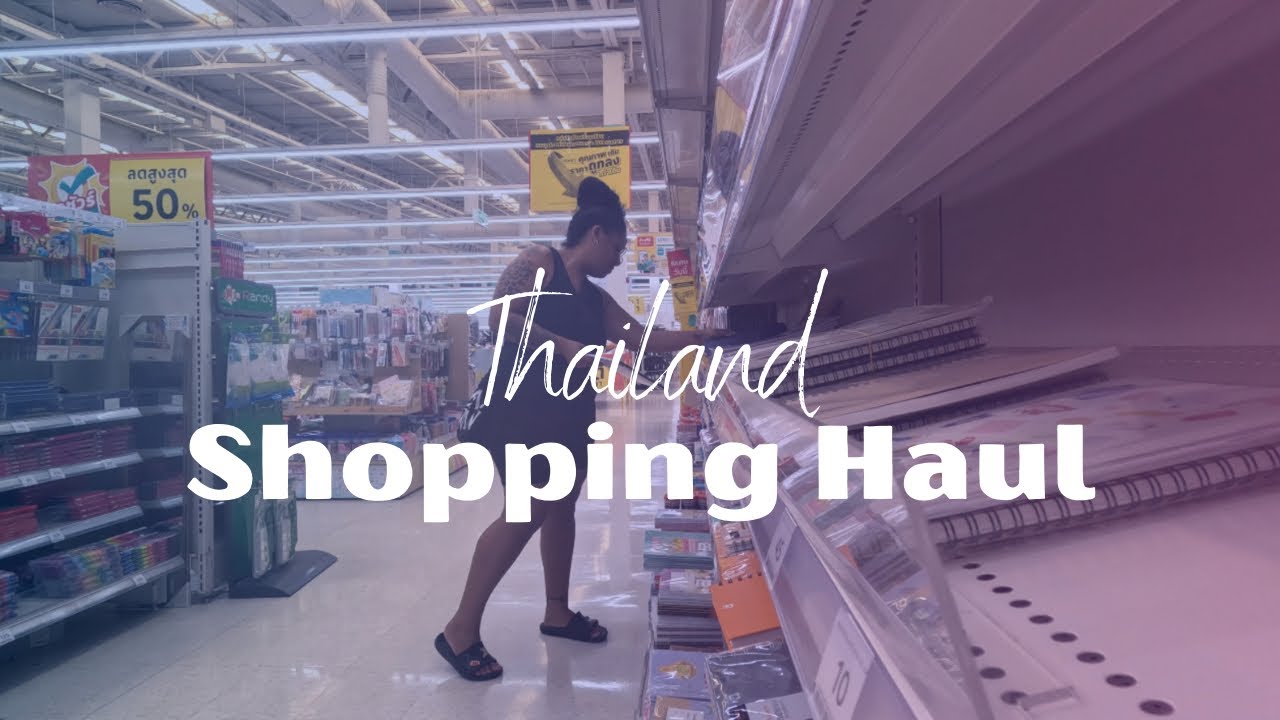 Exploring Lotus Market in Thailand: Shopping Haul & Price Check! - YouTube