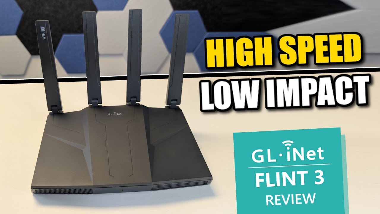 Gl.iNet Flint 3 WiFi 7 Router Review - Low Impact, High Ability WiFi 7 ...