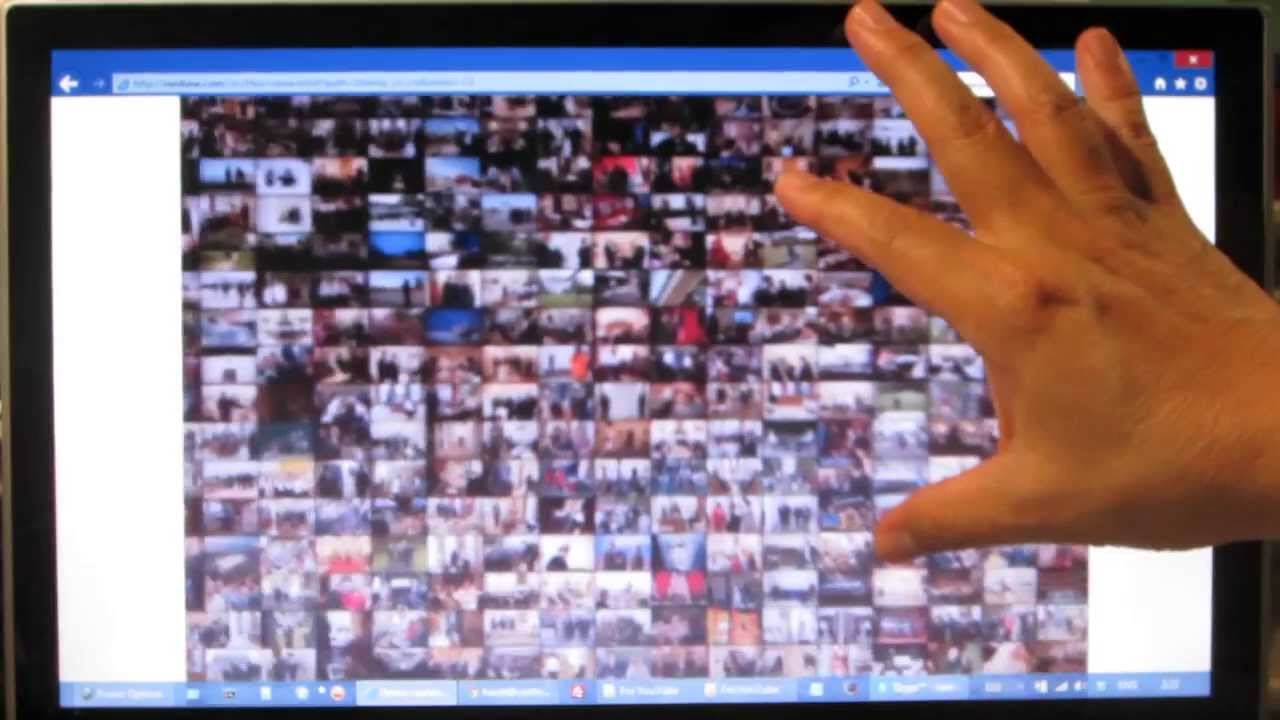 Online iZoom (Infinite Zoom) of Obama - A Photographic Mosaic - YouTube