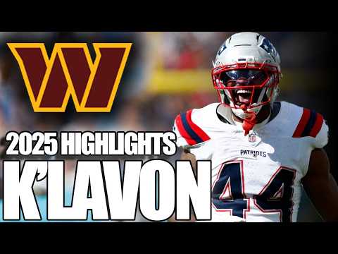 K'Lavon Chaisson Highlights | 2025 - 2026 NFL Season Patriots/Commanders