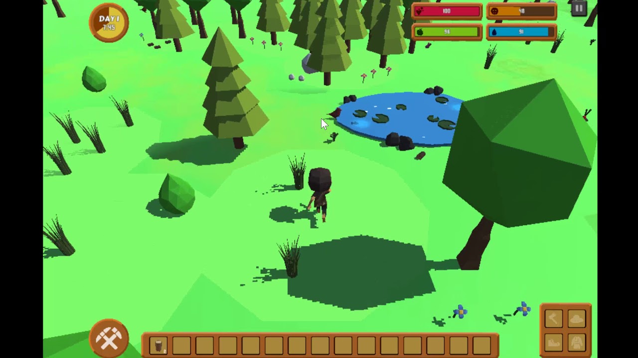 Survival Lonely island walkthrough bestcrazygames - YouTube