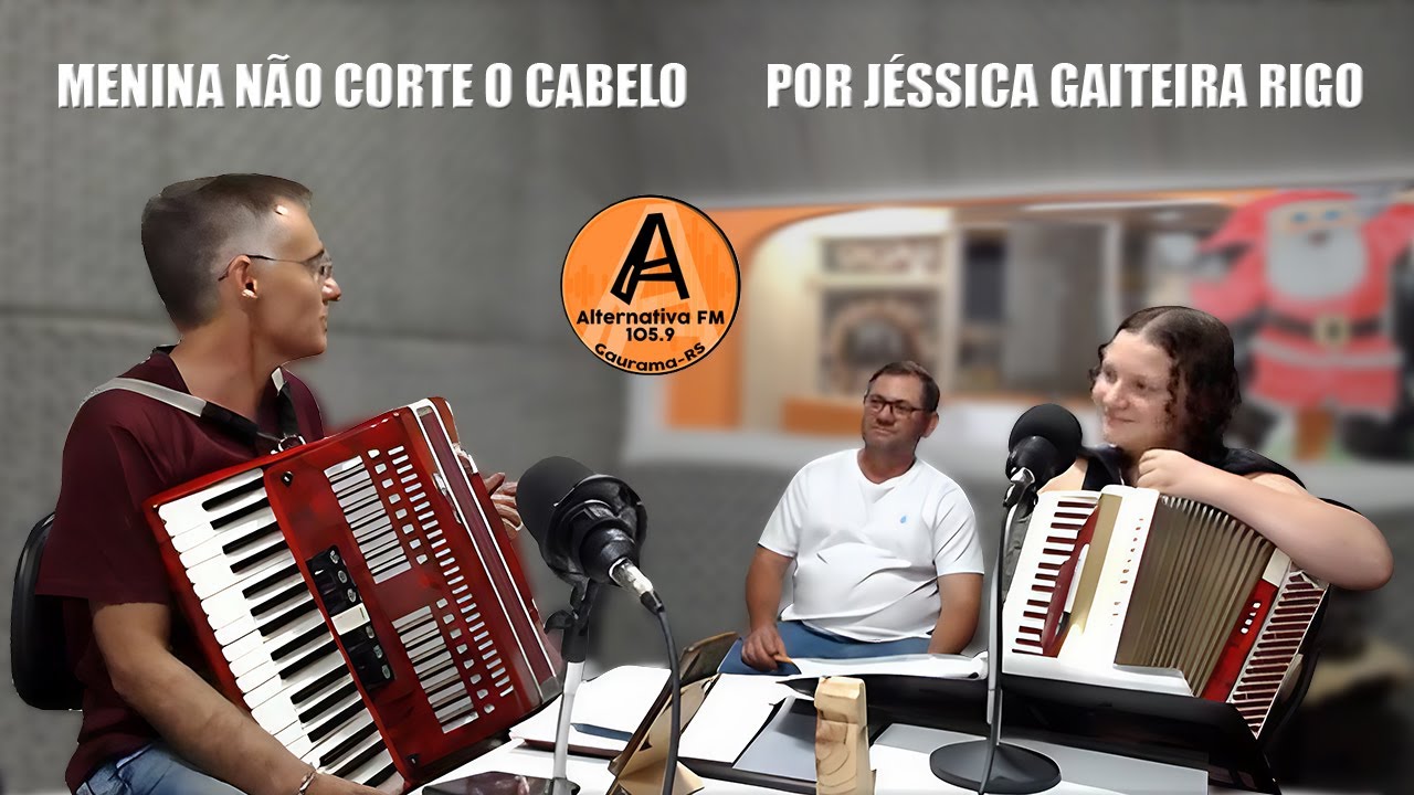 Menina Não Corte O Cabelo - Por Jéssica Gaiteira Rigo - YouTube