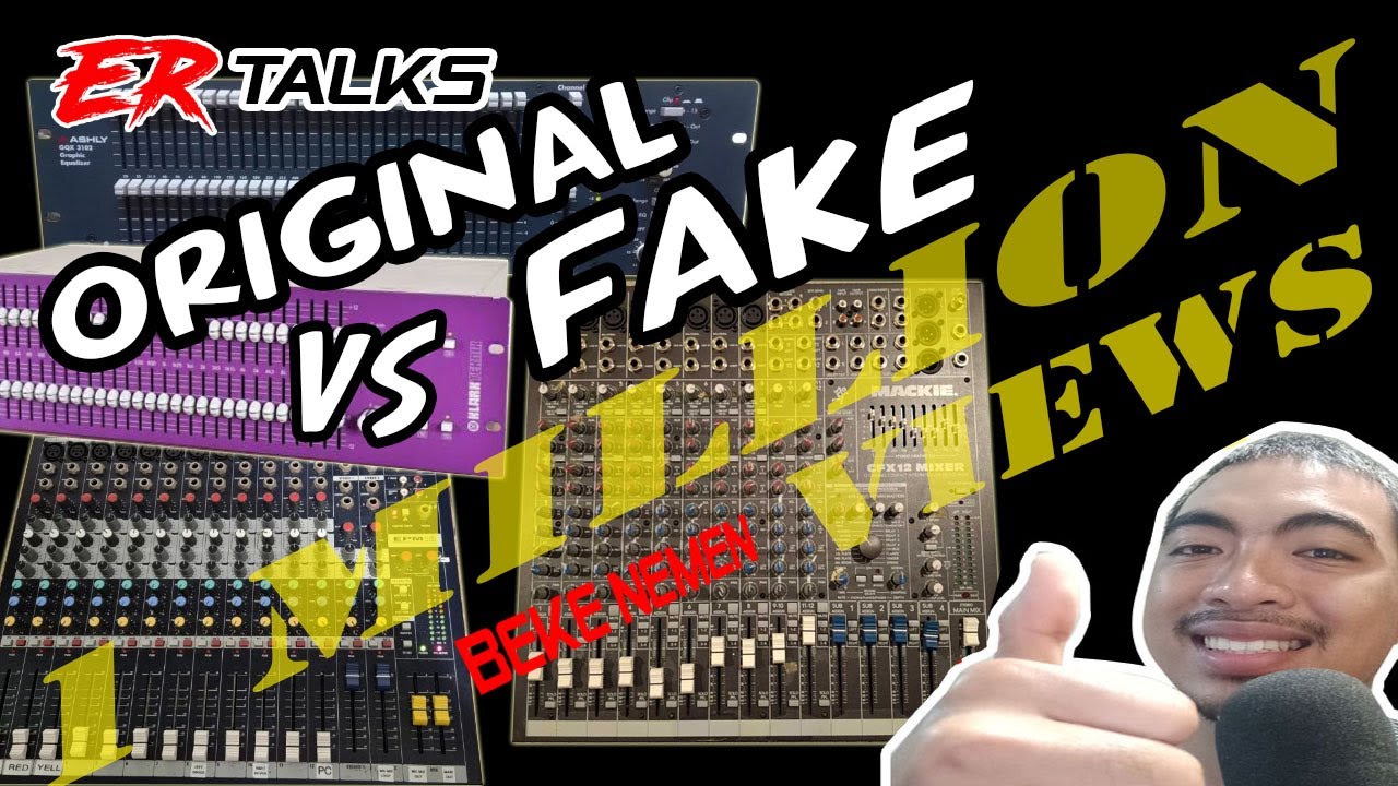 ORIGINAL VS. CLASS A/ FAKE AUDIO PRODUCTS - YouTube