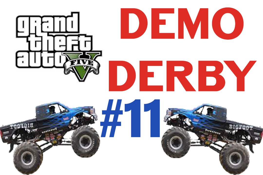 GTA 5 Online Mod Fun #11 "Demolition Derby" - YouTube