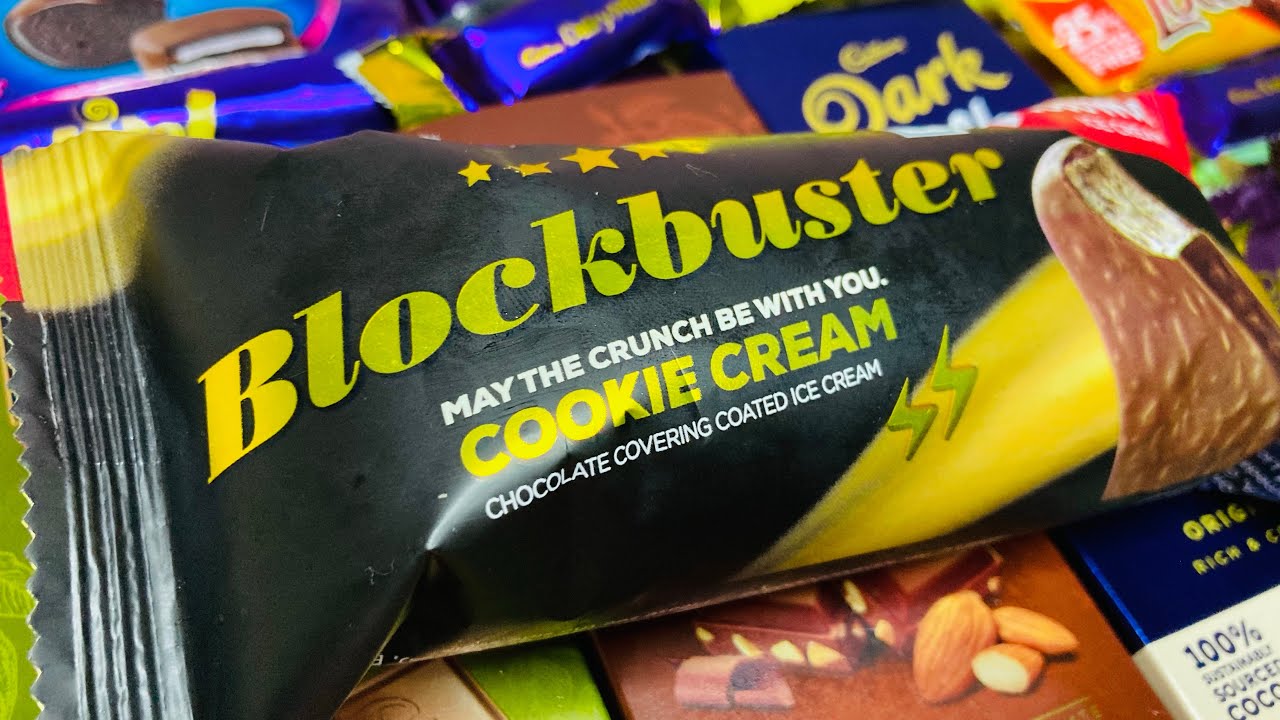 ASMR HAVMOR Blockbuster ☄️⚡️Cookie 🍪 Ice cream unpacking 😍😝 - YouTube
