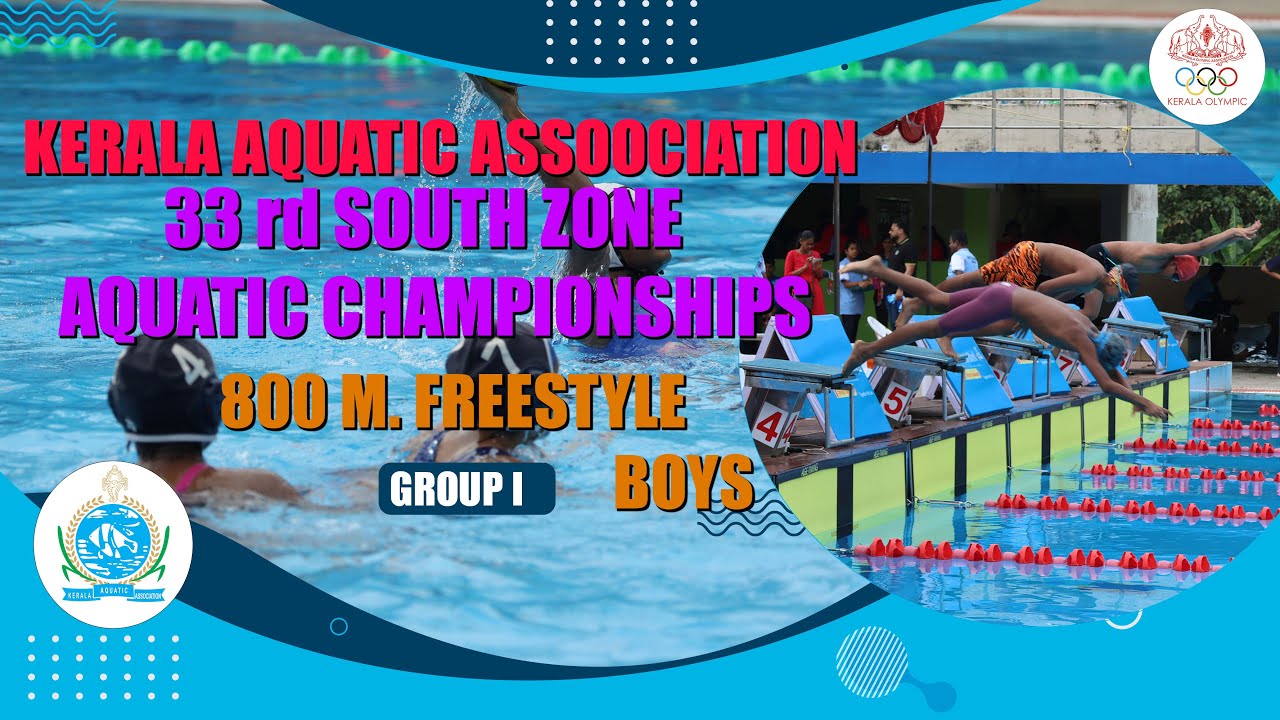 800 M Freestyle Boys Group 1 | 33rd South Zone Aquatic Championship ...