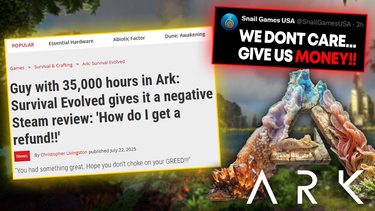 This May Be The END of ARK: Survival Evolved... EVERYONE'S LEAVING ...