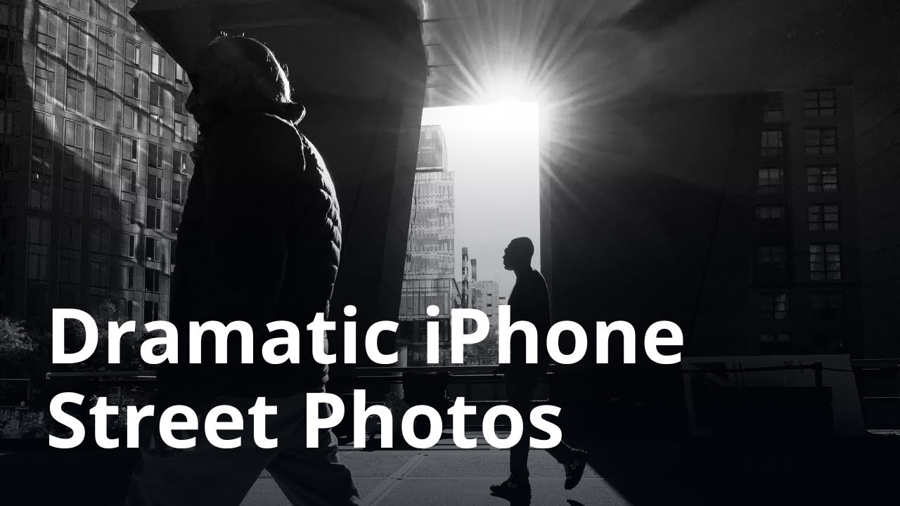 Tips For Shooting Dramatic iPhone Street Photos - YouTube