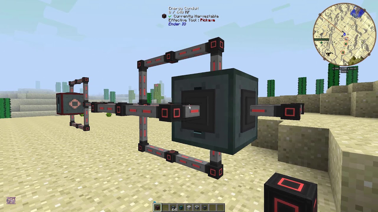 MineCraft FTB Mini - 03 - Ender IO Transport and Power System - YouTube