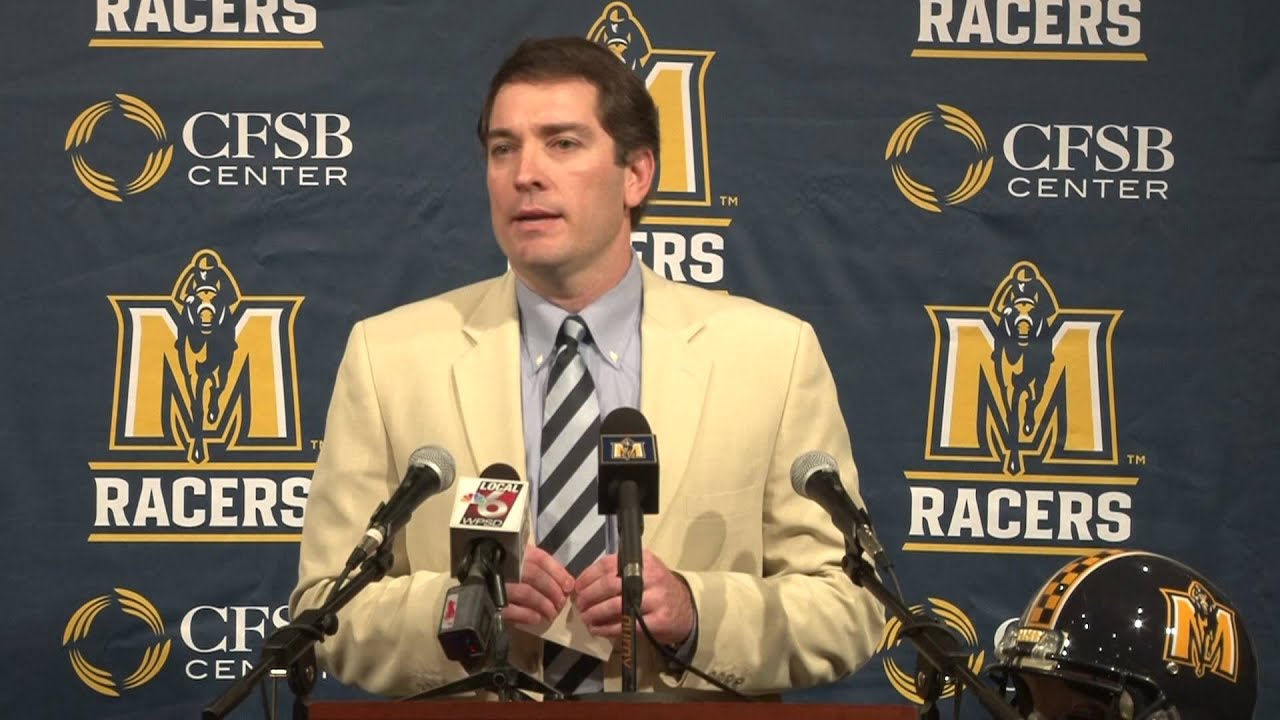 Murray State Football Press Conference Mitch Stewart New Head Coach ...