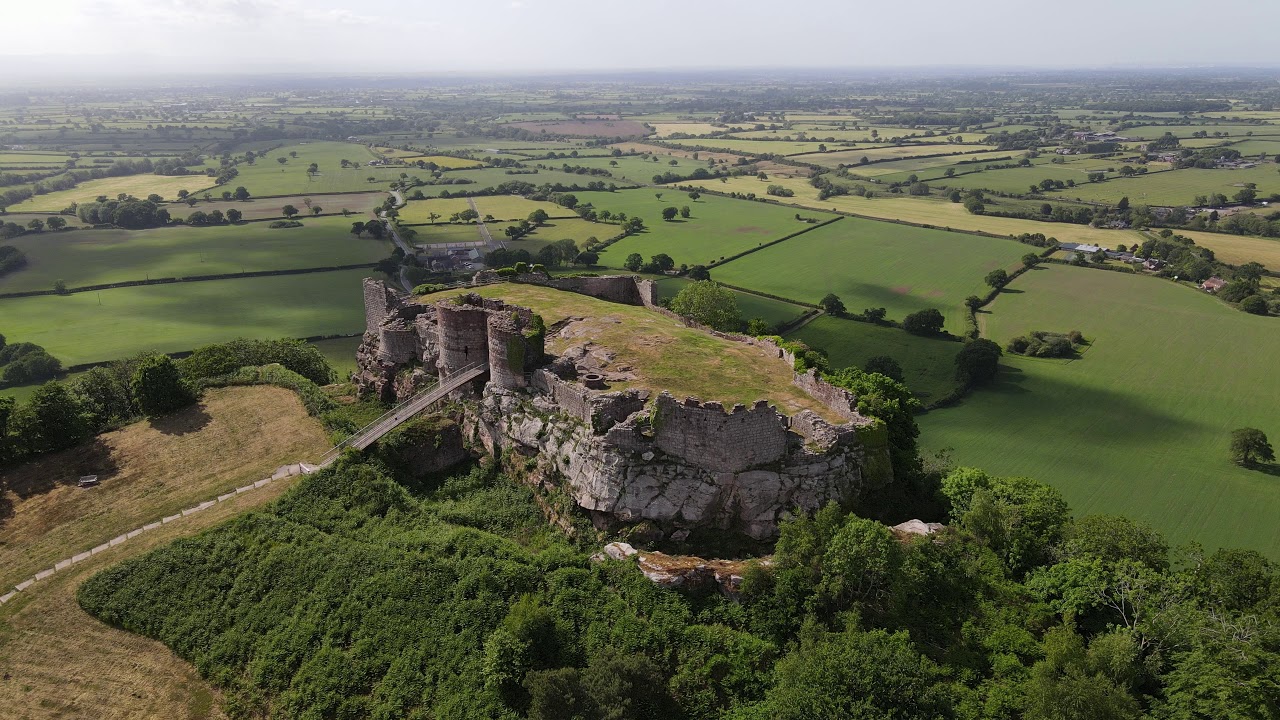 Beeston Castle Aerial - YouTube