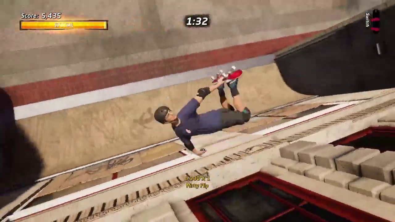 Nose Grab the Hubba Gap - Streets Goals - Tony Hawk Pro Skater 1+2 ...