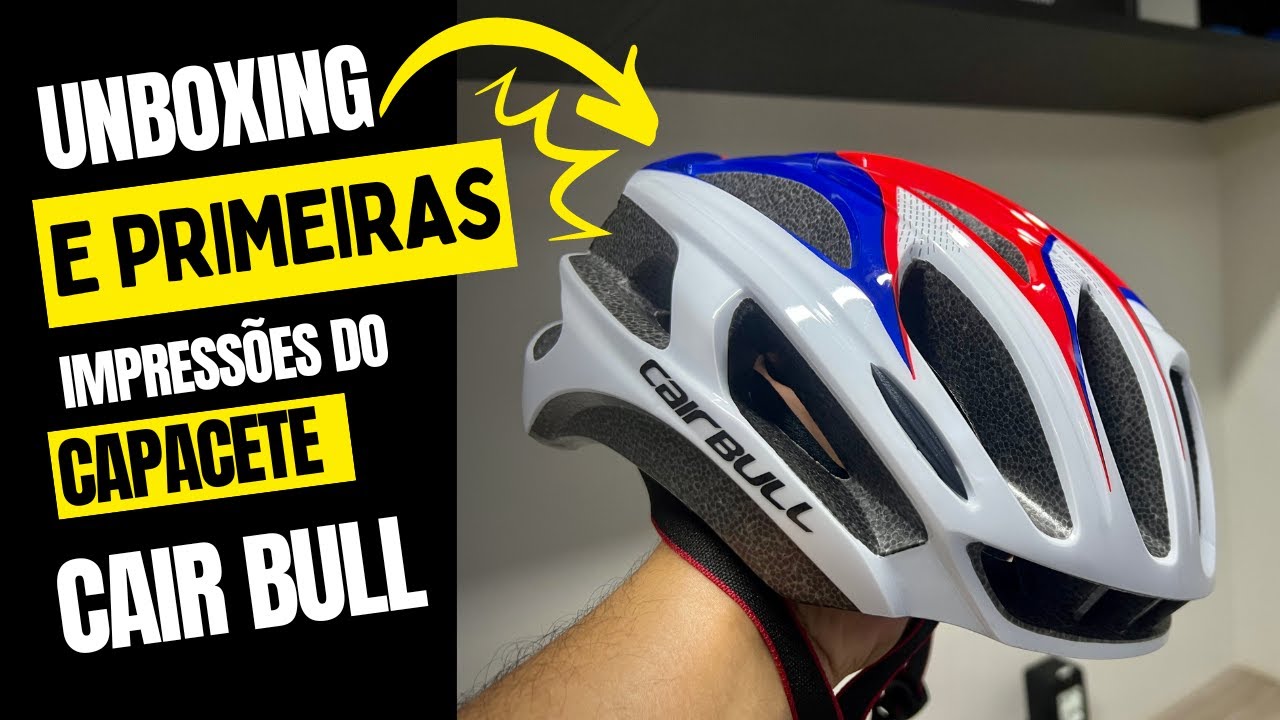 UNBOXING E PRIMEIRAS IMPRESSÕES DO CAPACETE CAIR BULL - YouTube