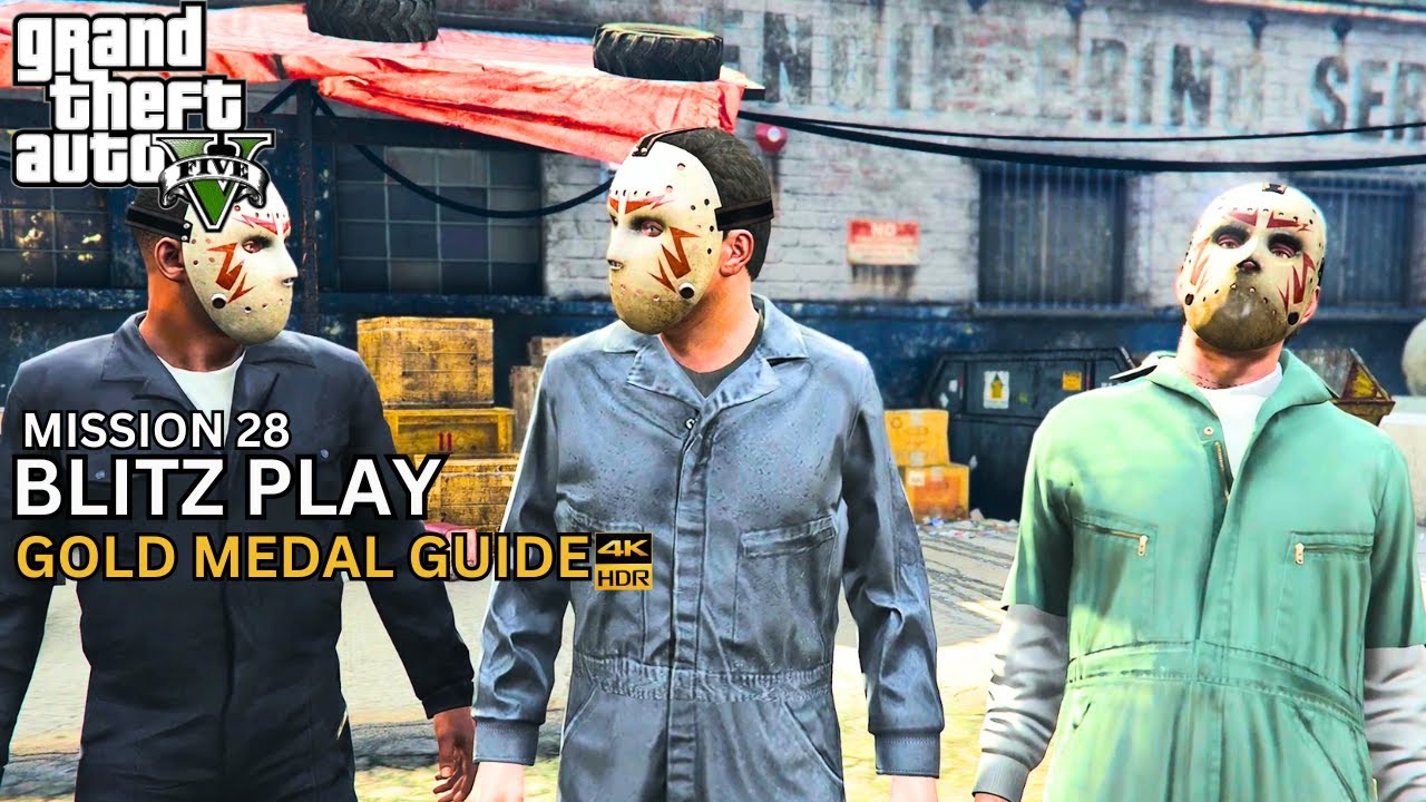 GTA 5 - Blitz Play (Gold Medal Guide) - YouTube