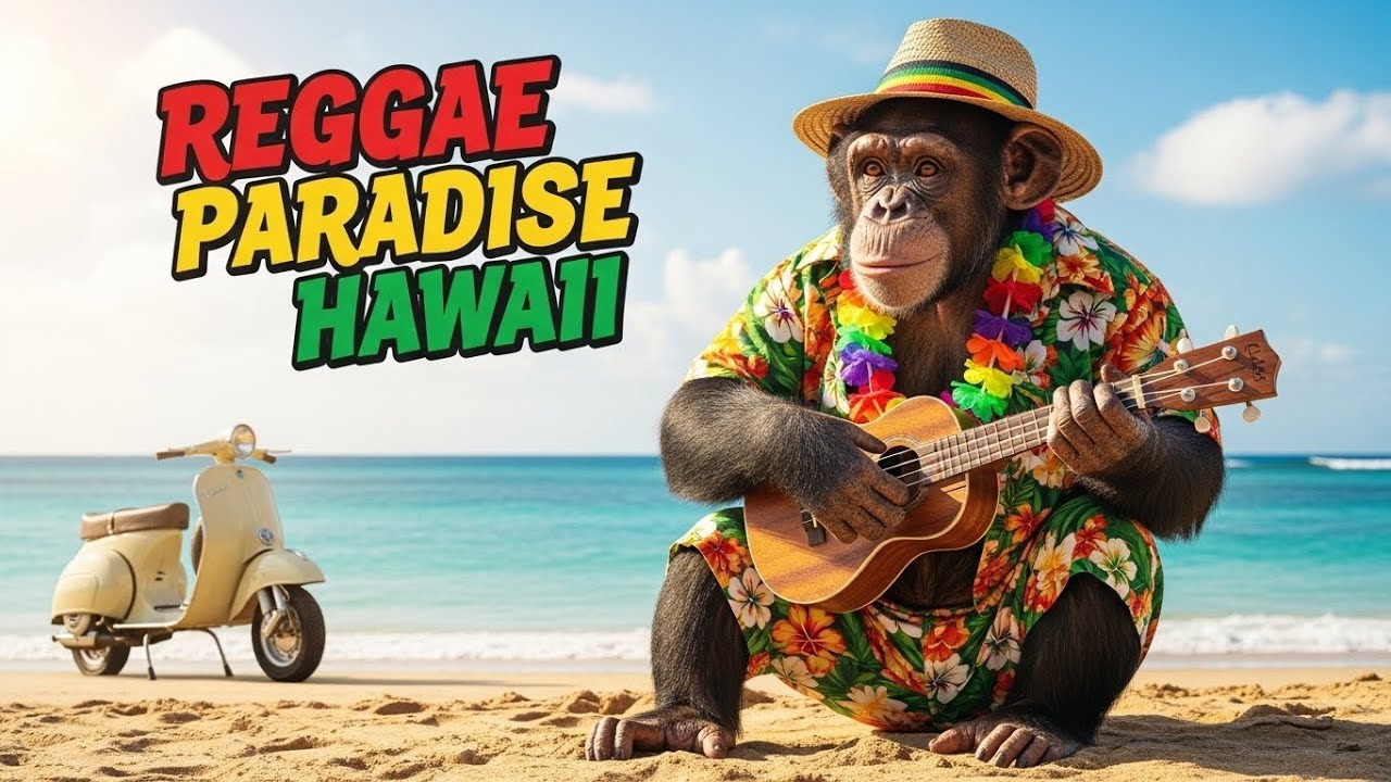 Reggae Paradise Hawaii 🌊 | Relaxing Island Chill for Peaceful Days ...