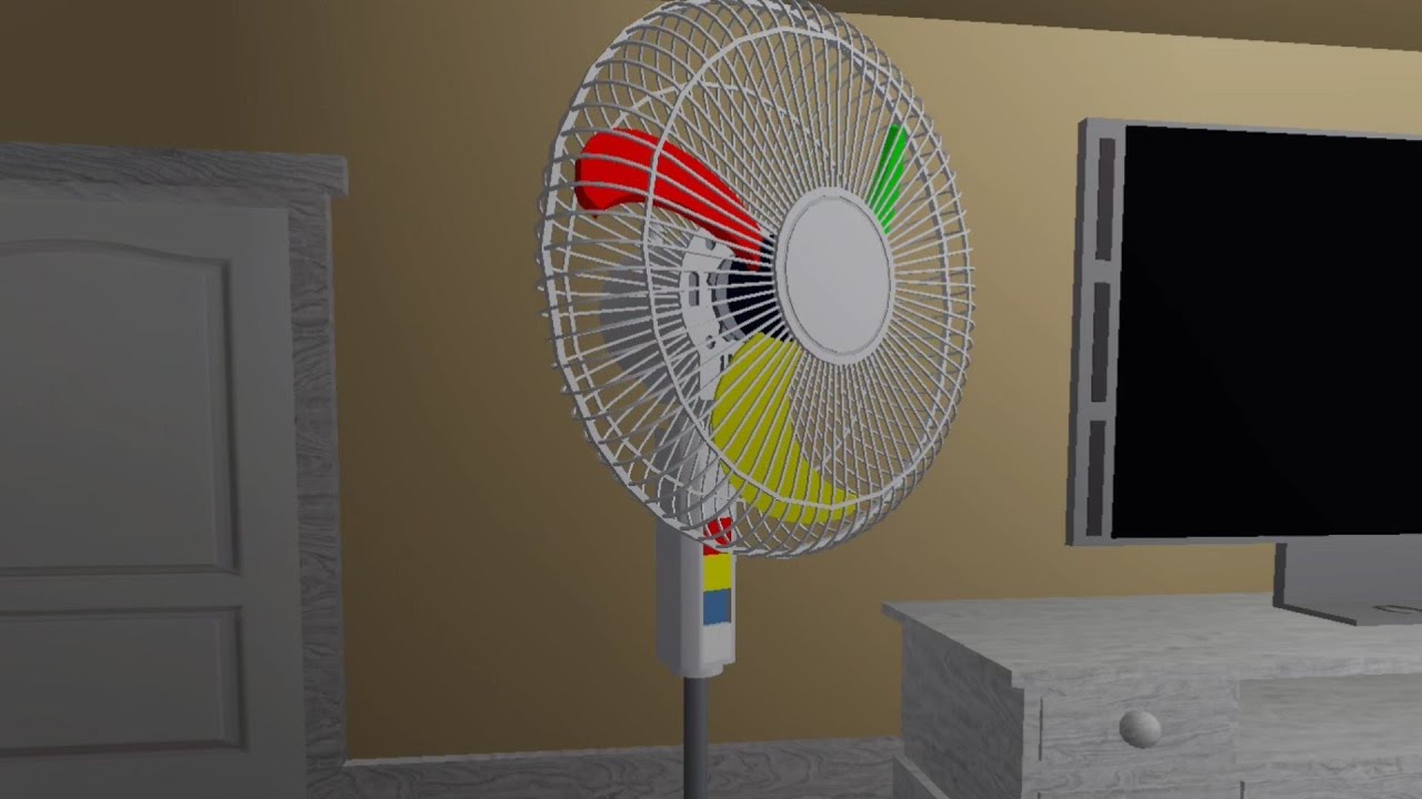 Fan World In Luxury House (Roblox Fans) Kipas Angin - YouTube