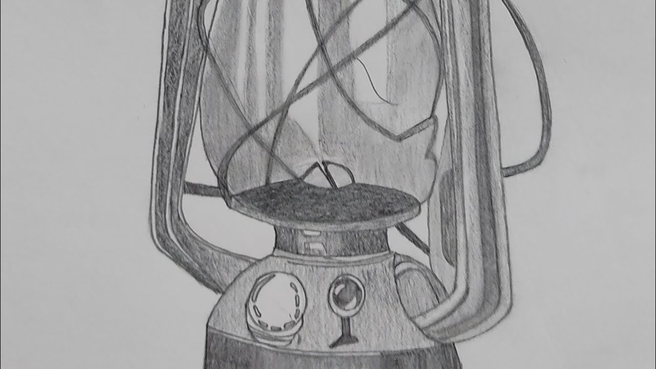 || How to sketch a lantern drawing || - YouTube