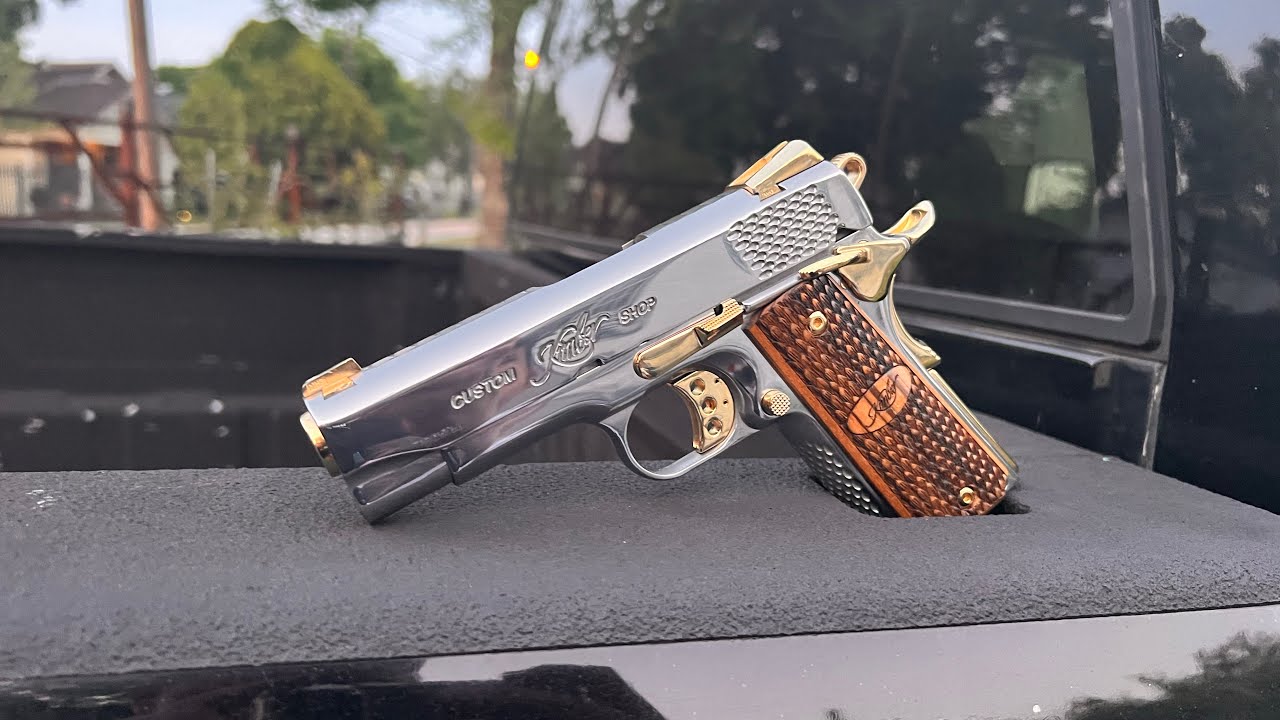 Kimber Pro Raptor 2 high Polished stainless 10K Gold - YouTube