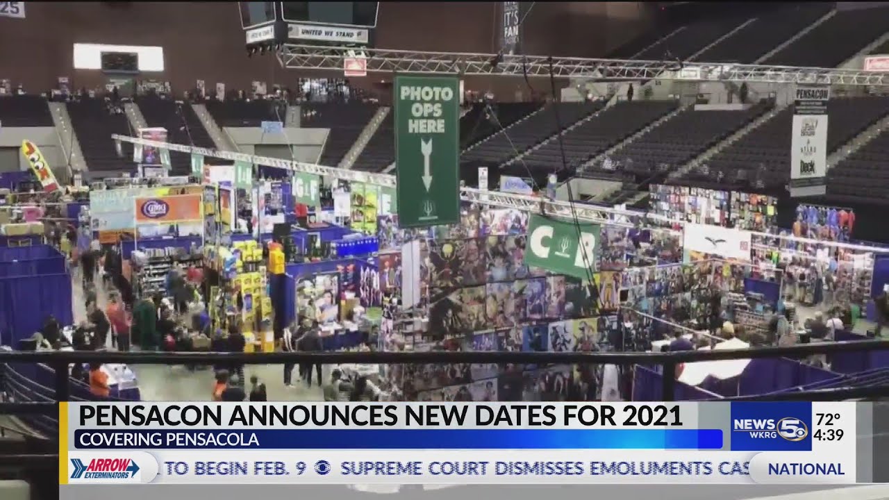 VIDEO: Pensacon announces new dates for 2021 - YouTube