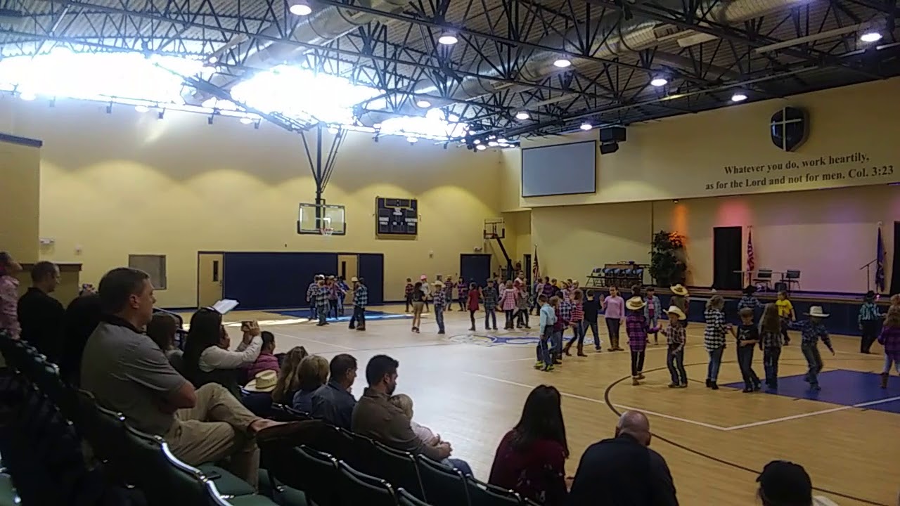Cowboy square dance - YouTube
