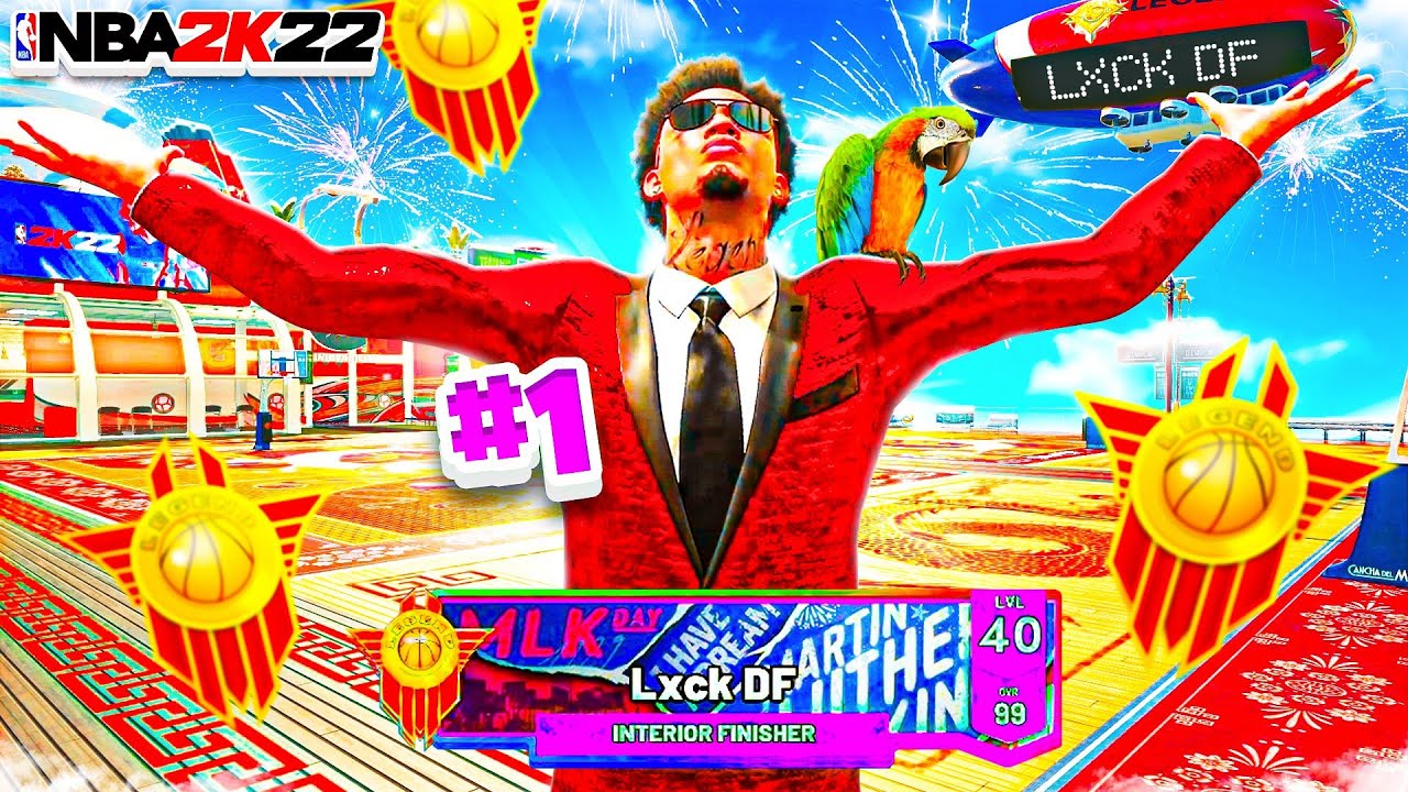 I HIT LEGEND IN THE MOST INSANE WAY POSSIBLE NBA 2K22! FUNNY LEGEND ...