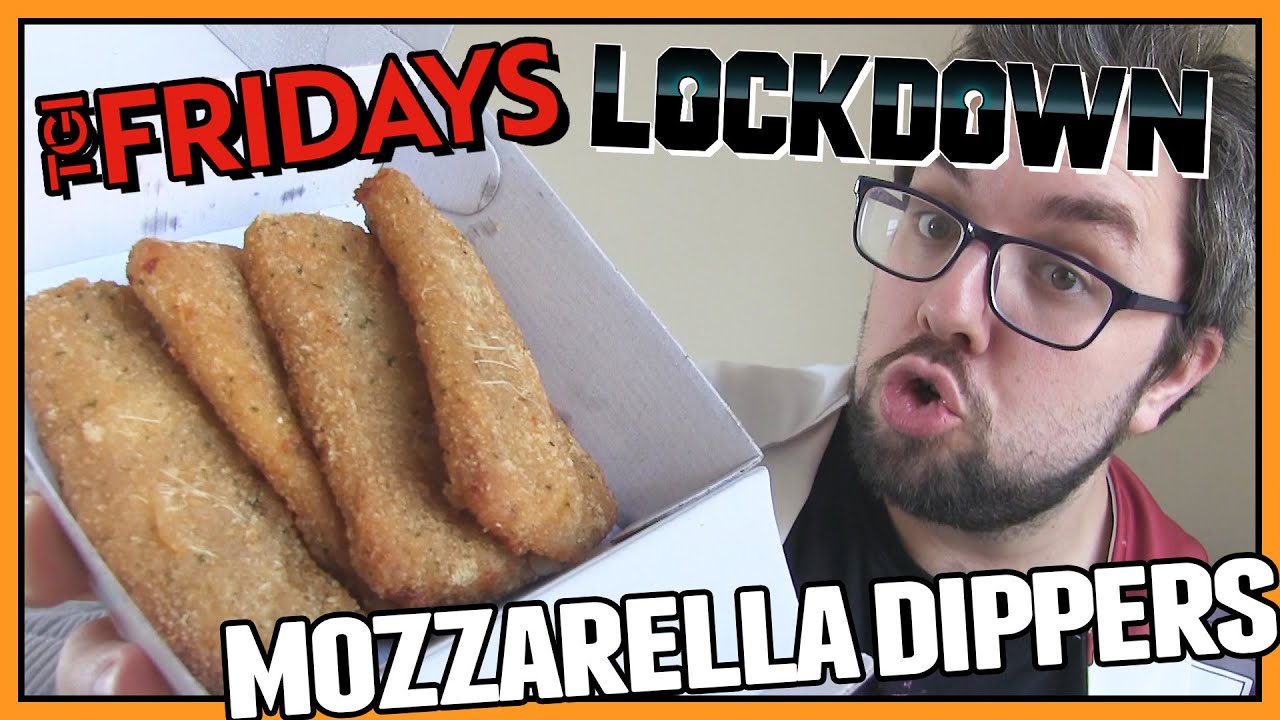 TGI Fridays Mozzarella Dippers Review - YouTube