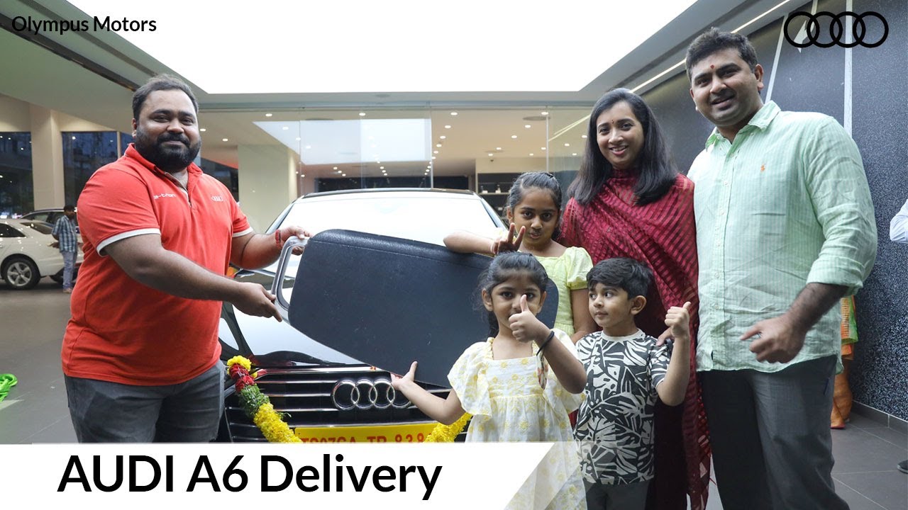 Luxury Car Audi A6 Delivery || Audi Hyderabad - YouTube