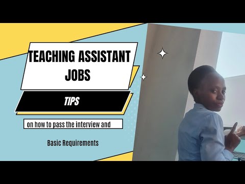 How to get a Teaching Assistant job in Dubai and how to pass the ...