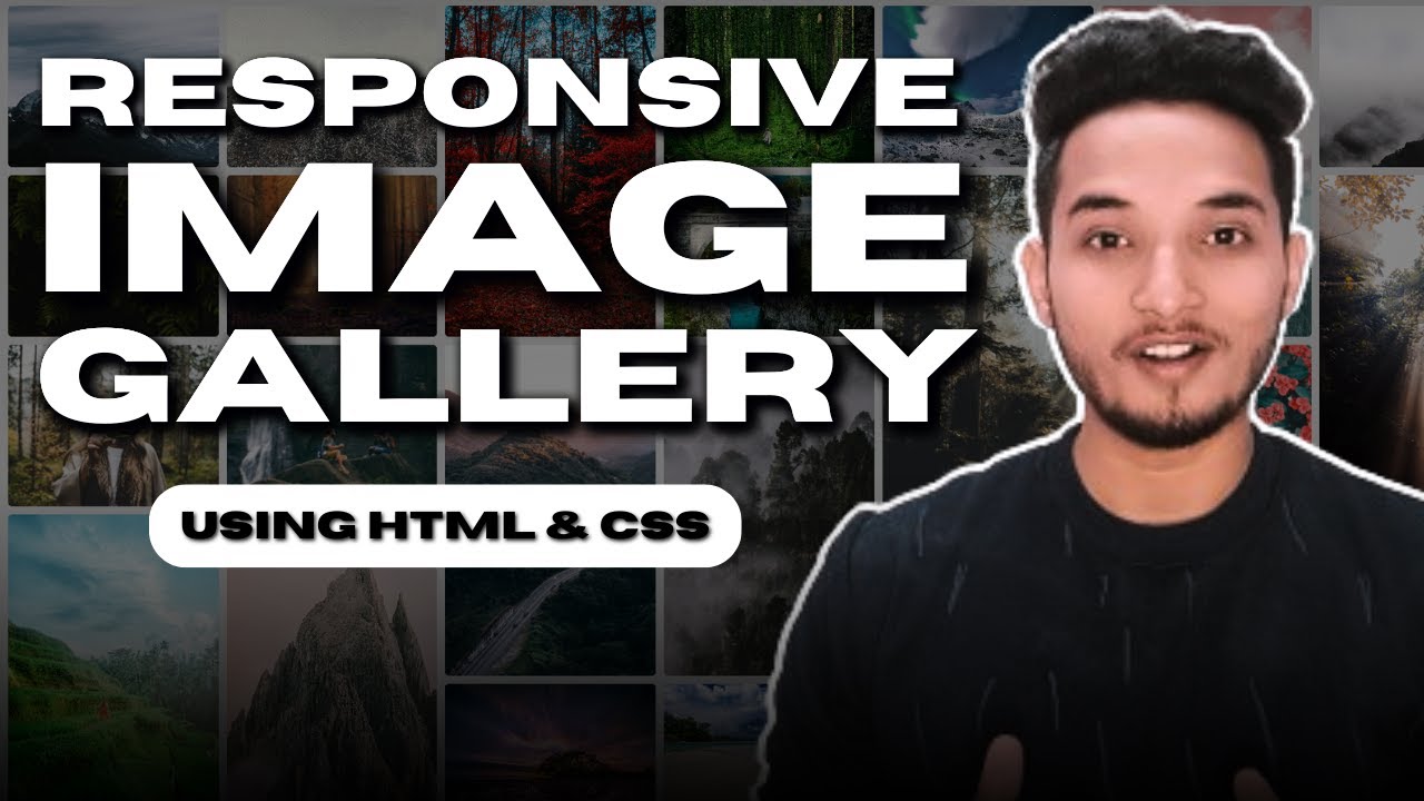 Building a Responsive Image Gallery: A Step-by-Step Tutorial 🤩 - YouTube