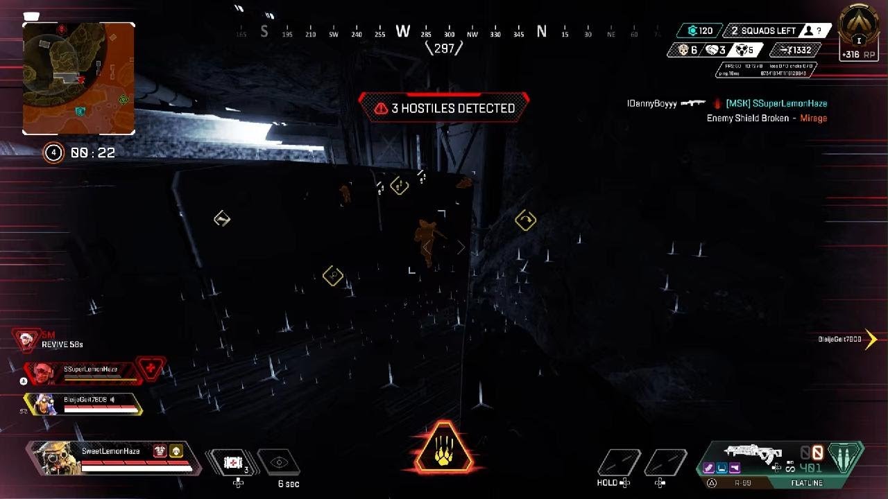 Apex Legends Tunnel Fight - YouTube