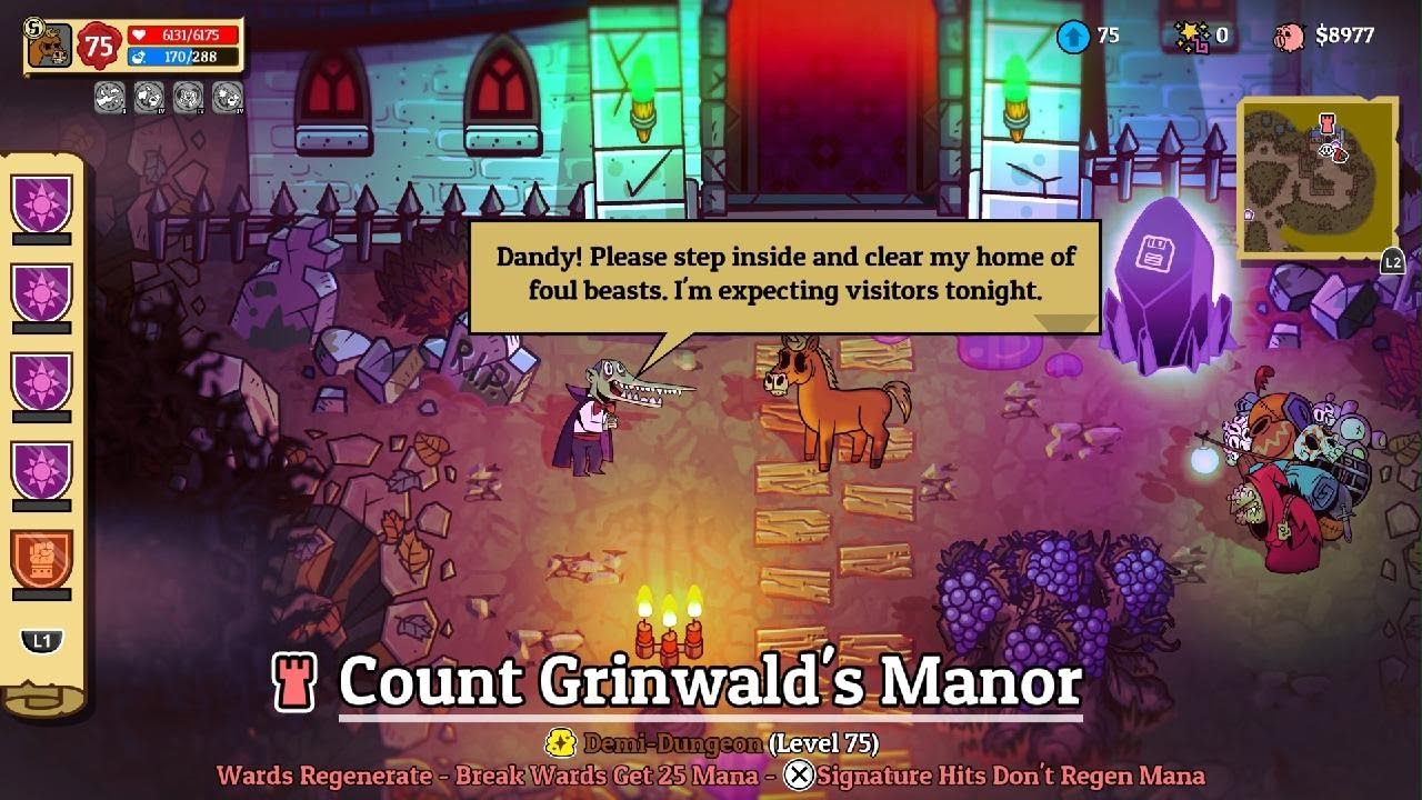 Nobody Saves the World - Count Grinwald's Manor NG+ - YouTube
