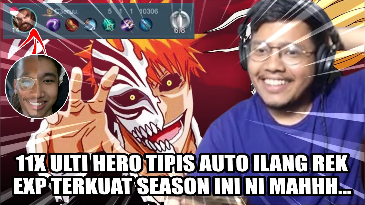 HERO KING EXP JAGONYA KILL MAGE 1X ULTI GENDONG SI PALING PERAK - YouTube