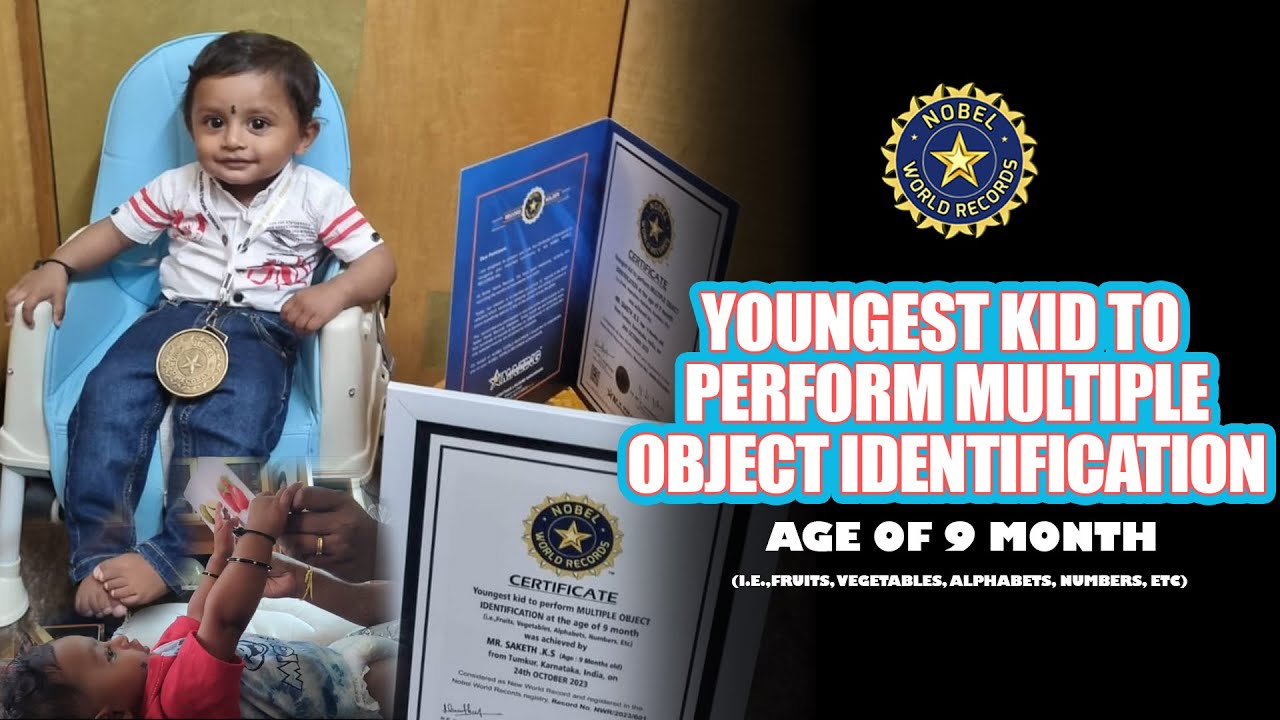 Youngest kid to perform MULTIPLE OBJECT IDENTIFICATION at the age of 9 ...