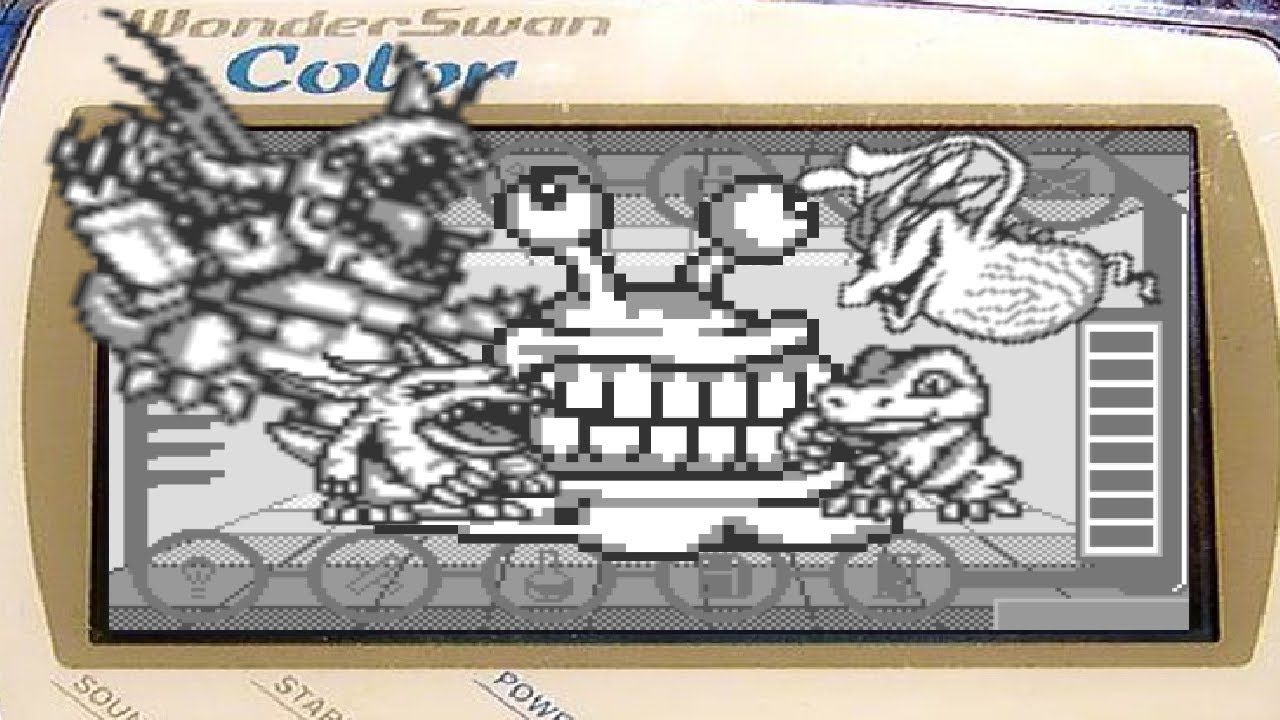 Digimon WonderSwan Anthology 01 - Digimon Version WonderSwan - YouTube