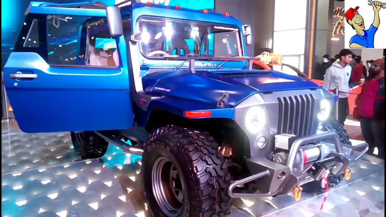 MAHINDRA THAR AUTO EXPO 2018 - YouTube