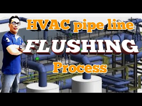 HVAC pipe line Flushing process @jbbaldomero - YouTube