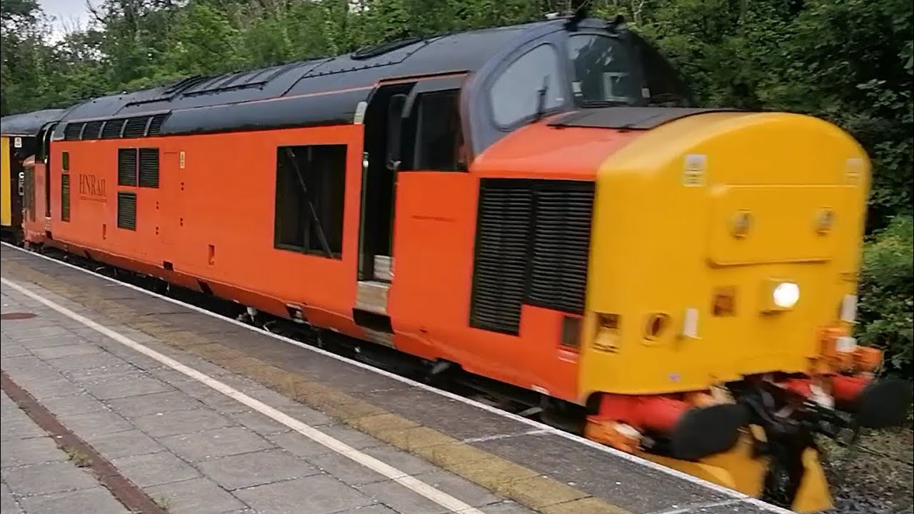 08/08/24 - Class 37 - 37405 T&T 37421 - UTU Test Train - Bangor C.S. to ...