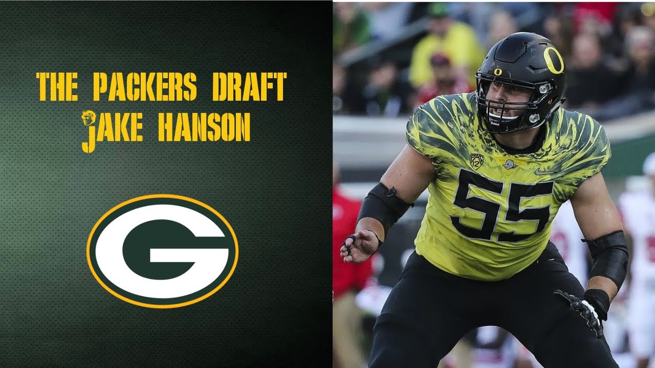 The Packers Draft Jake Hanson Reaction & Breakdown - YouTube