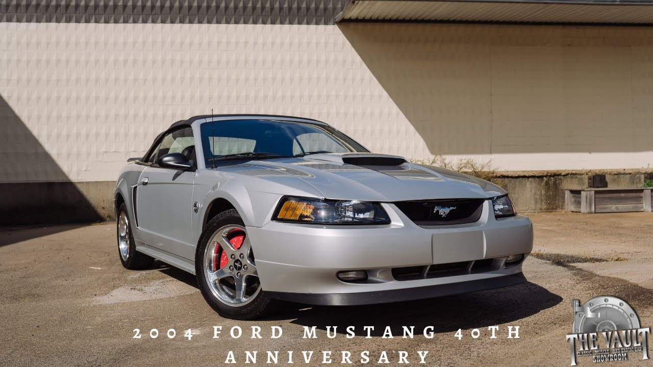 2004 Mustang 40th Anniversary