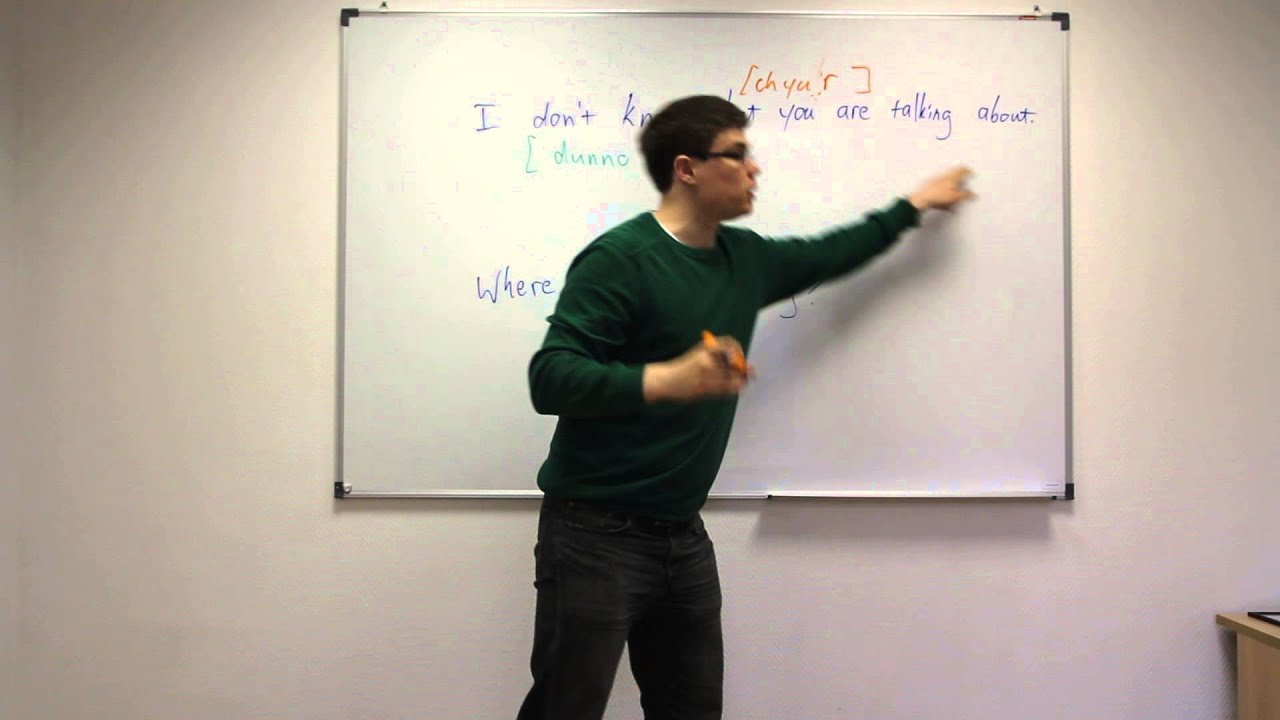 Speed English - Pronunciation tips - Fast speech - YouTube