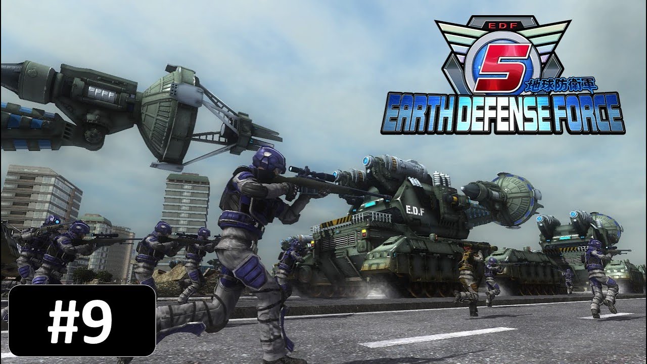 Earth Defense Force 5 (CO-OP) Ep. 9 - YouTube