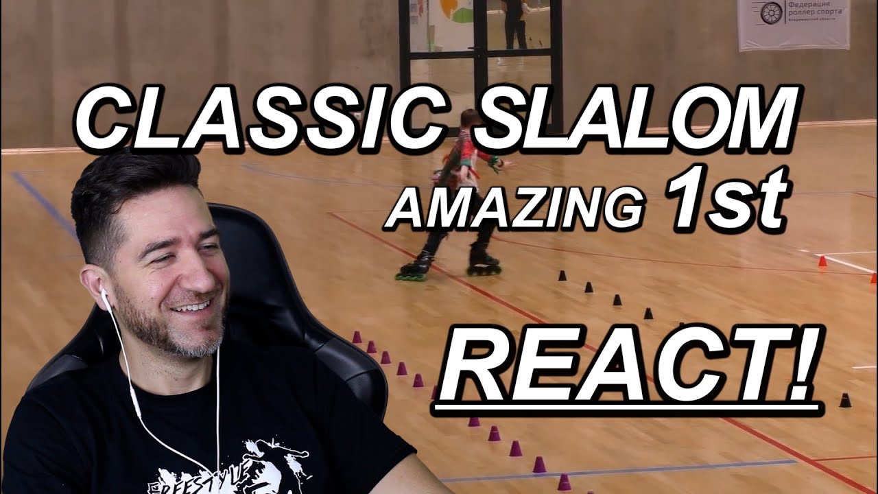 REACT - AMAZING 1º LUGAR CLASSIC SLALOM - YouTube
