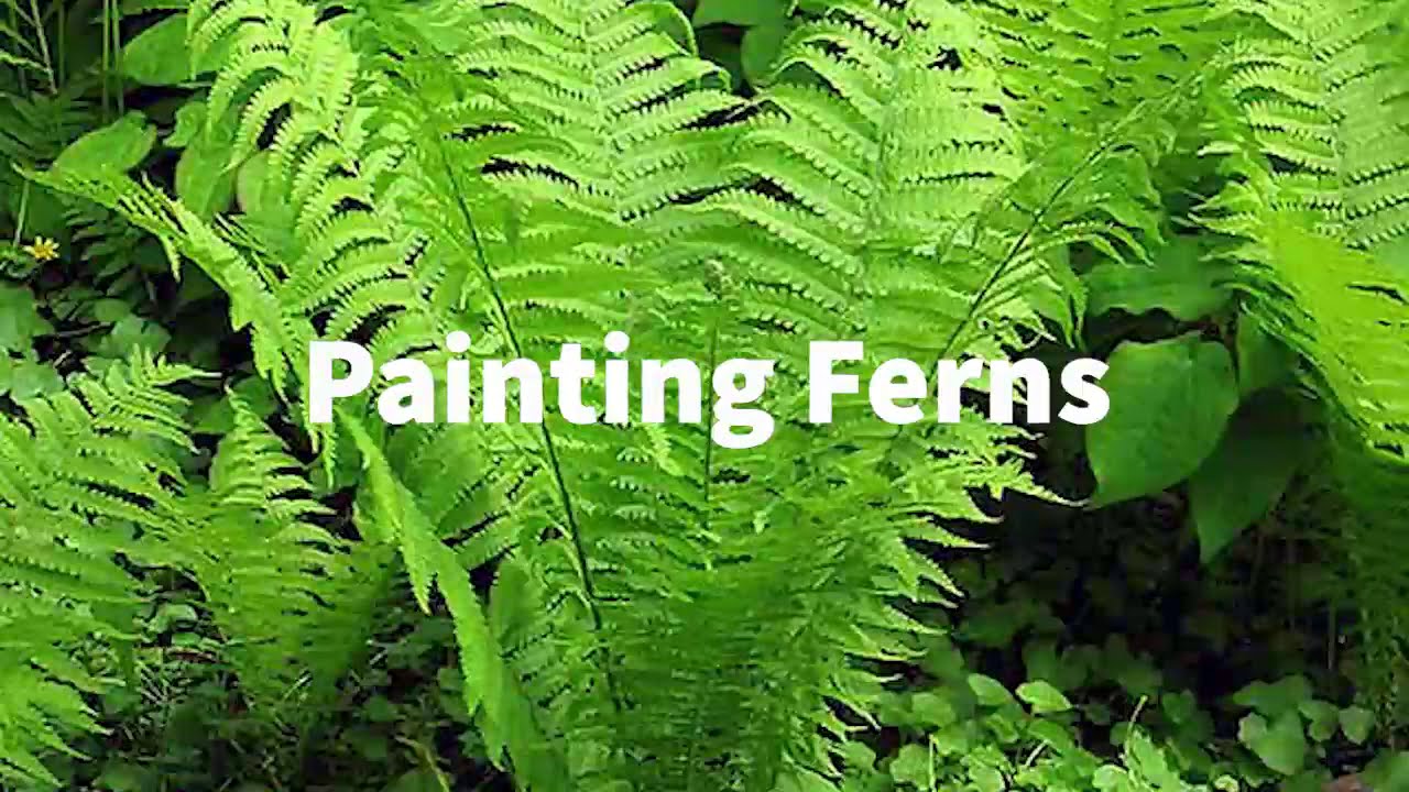 Painting Ferns - YouTube